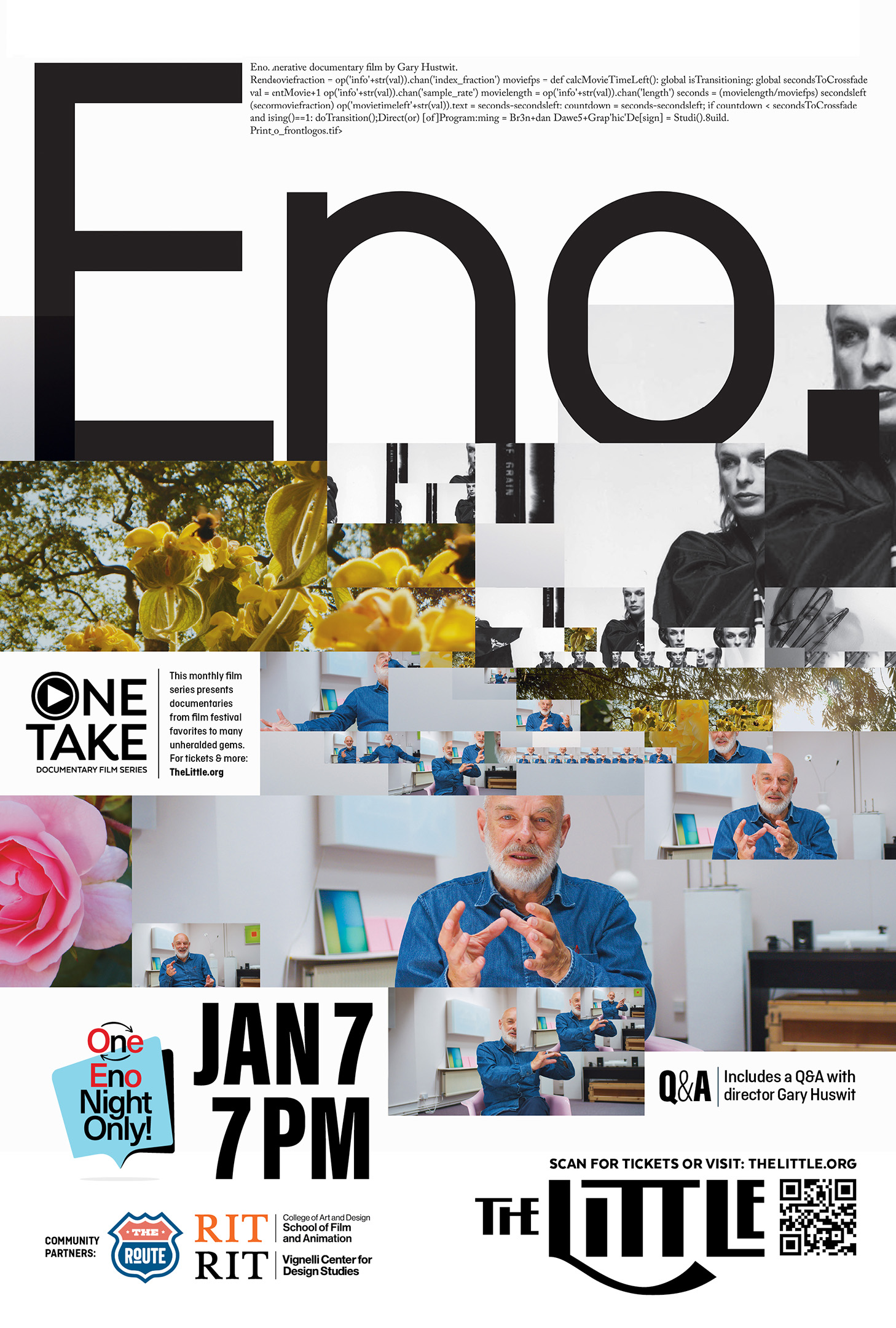 Eno – Jan. 7 | The Little Theatre